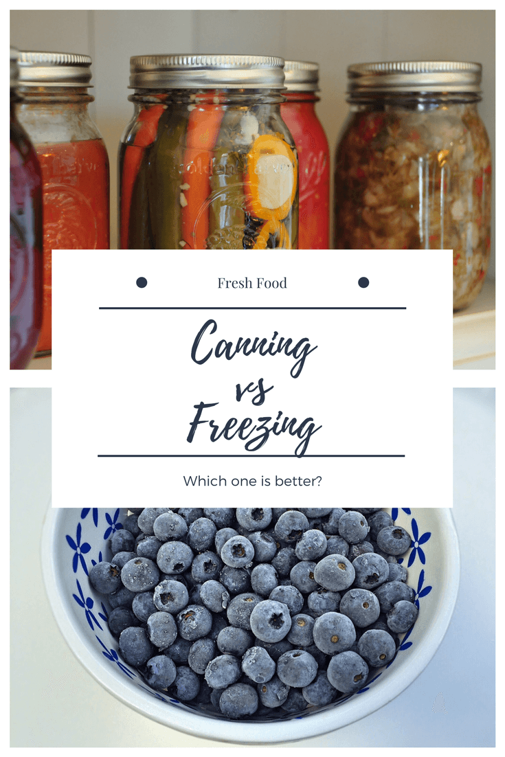 Canning vs Freezing. Which is better? - The Merrill Project