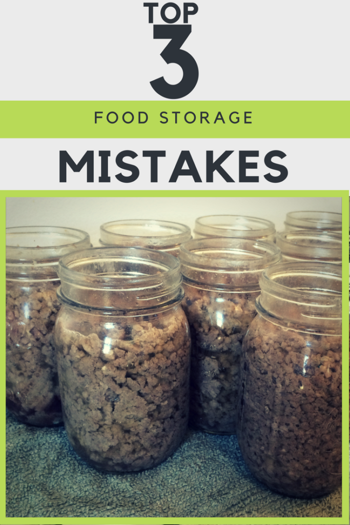 Are you making these 3 Food Storage Mistakes? - The Merrill Project